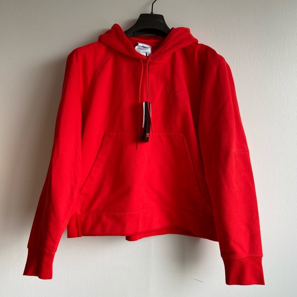 Y-3 | Tops | Y3 Womens Classic Chest Logo Hoodie Large New | Poshmark